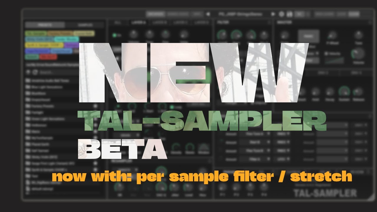 New: Tal-Sampler Beta! - YouTube