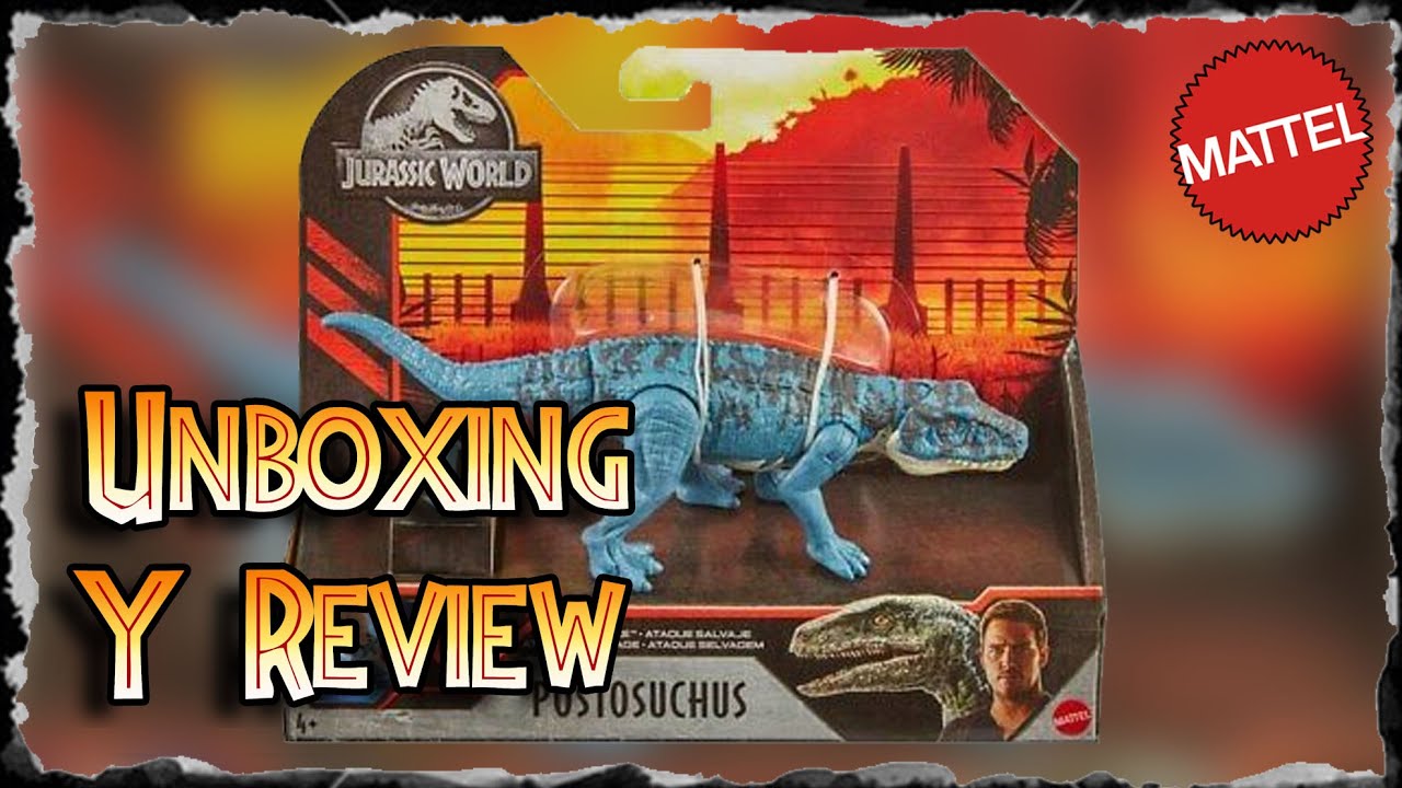 Unboxing y Review de Postosuchus Jurassic World: Primal Attack de ...