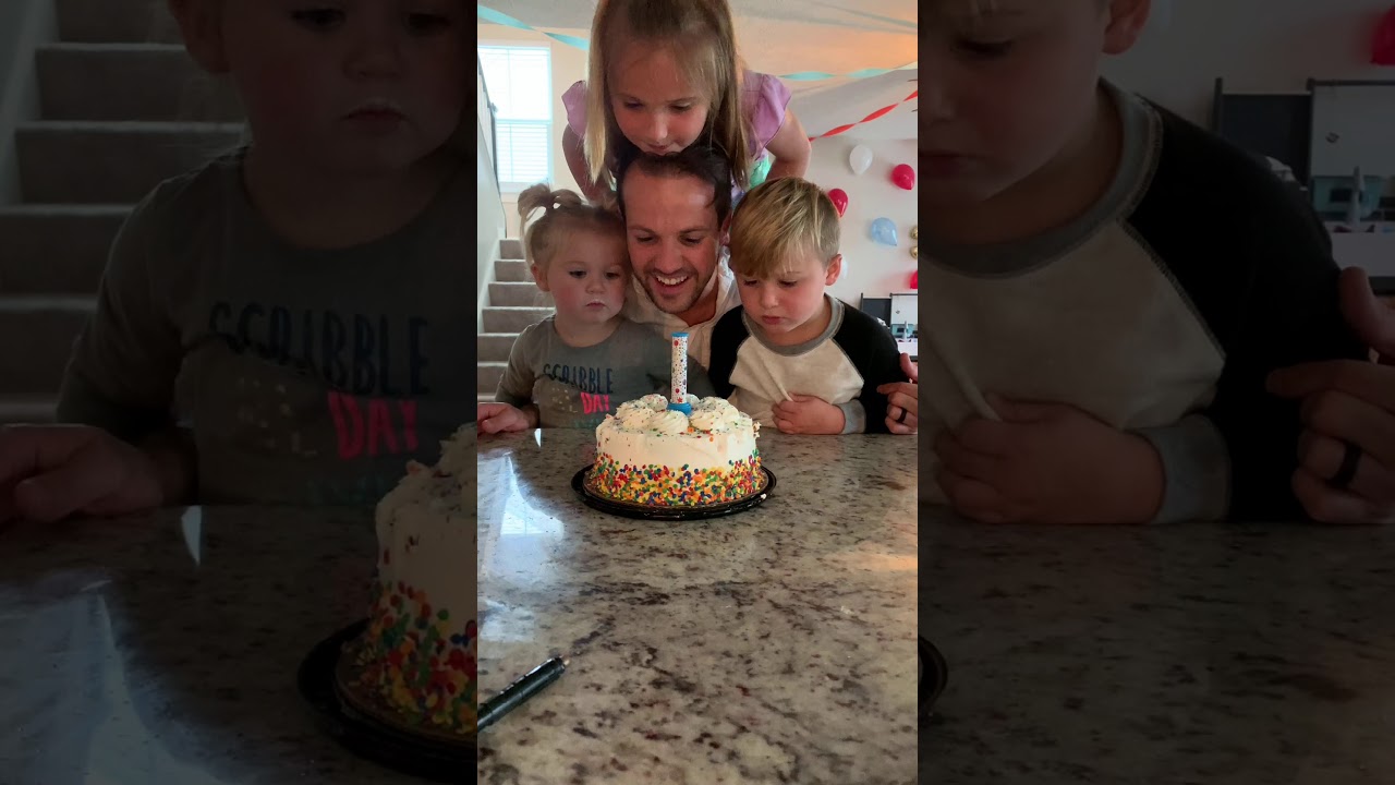 EXPLODING Birthday Candle Prank / #Shorts - YouTube