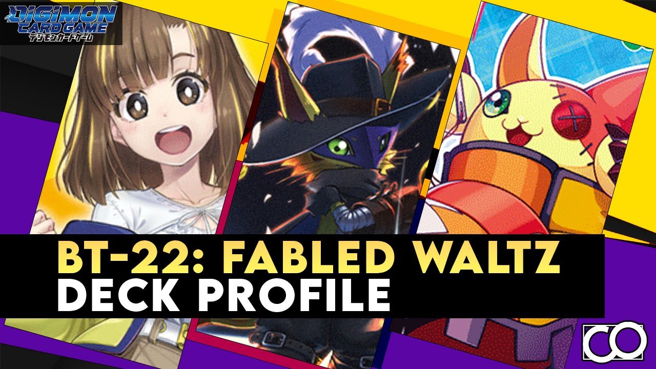 Nyabootmon is an absolute MENANCE! BT-22 Puppet Digimon Card Game Deck Profile - YouTube