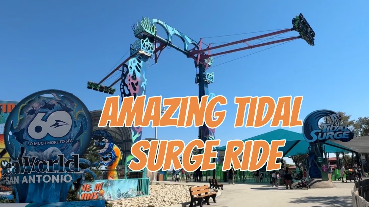 The Tidal Surge: SeaWorld's Ultimate Thrill Ride! - YouTube