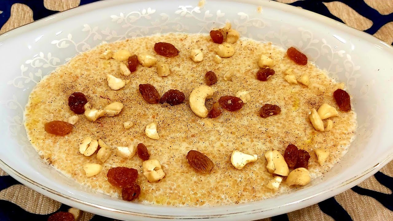 Healthy Daliya Recipe||Sweet Daliya|| Porridge Recipe|| broken wheat ...