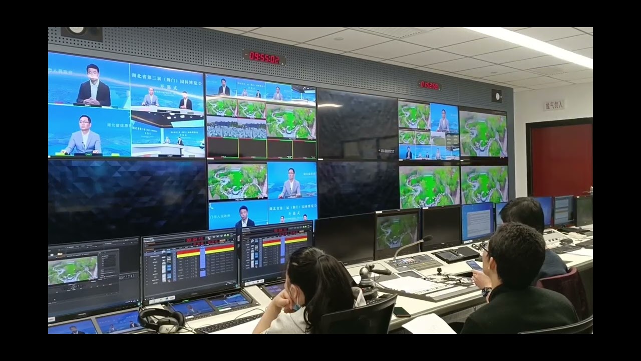 Live streaming project in TV automation studio - YouTube