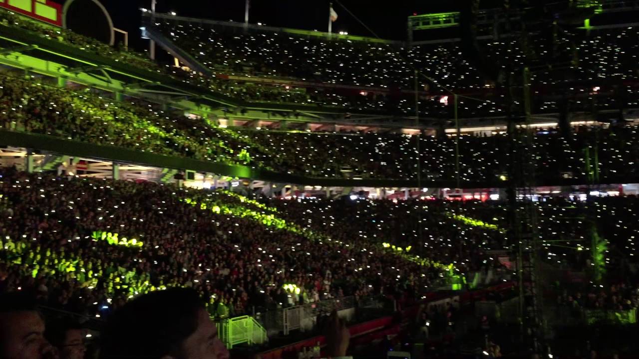 Coldplay Concert at Levis Stadium, Santa Clara 2016 - YouTube