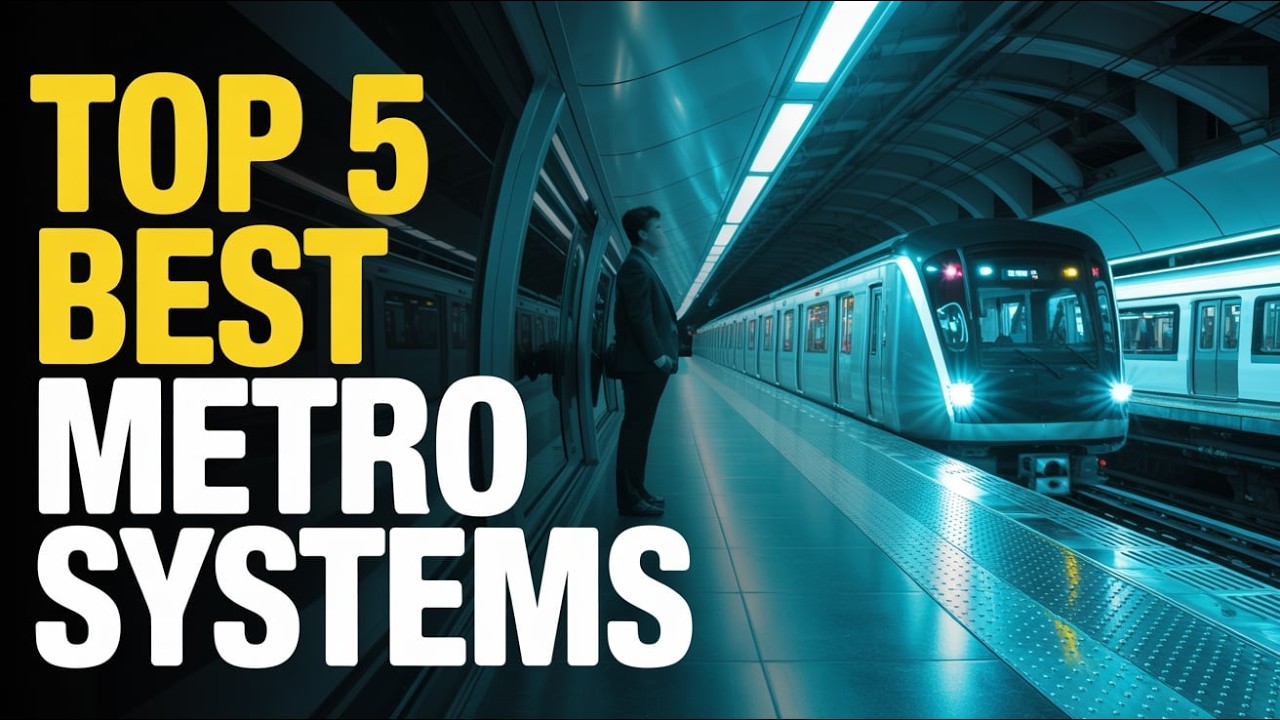 TOP 5 BEST Metro Systems in the World? (Tokyo, Shanghai, Singapore ...