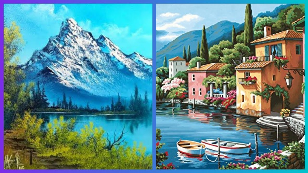 Creative Ideas at Another Level 3! Amazing Art Skills Scenery Drawing ...