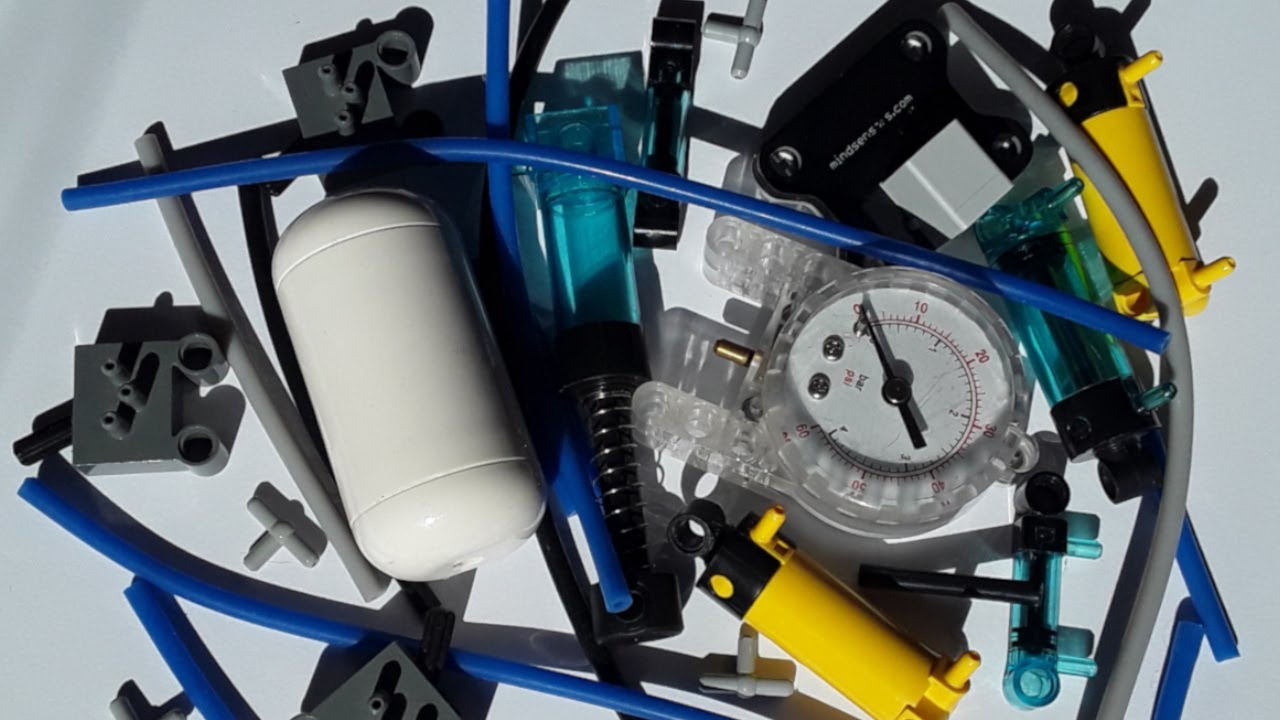 LEGO Technic Pneumatik-System: die Elemente und wie sie funktionieren ...