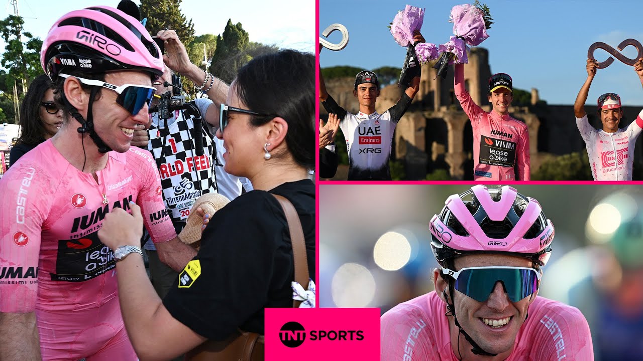 🏆 SIMON YATES WINS IT! FULL 2025 Giro d'Italia Podium Celebrations 🍾 ...