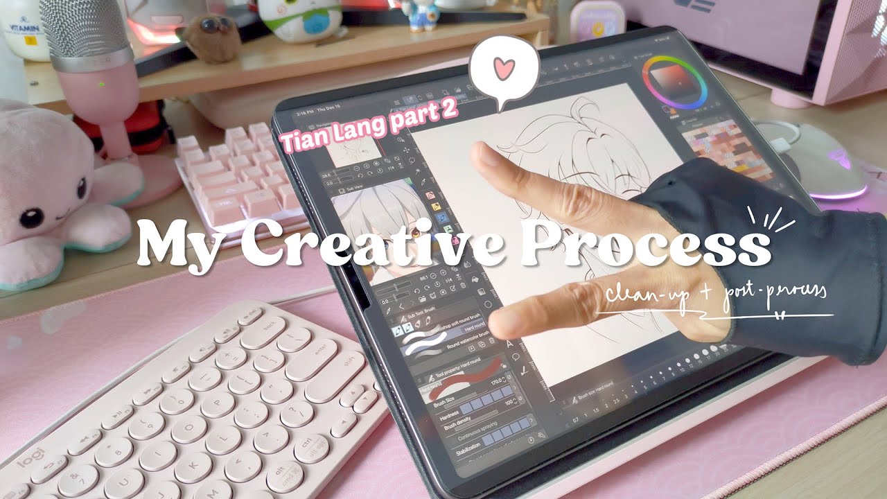 Code Drop 】Tian Lang in Clip Studio Paint and Procreate! pt.2 | My ...