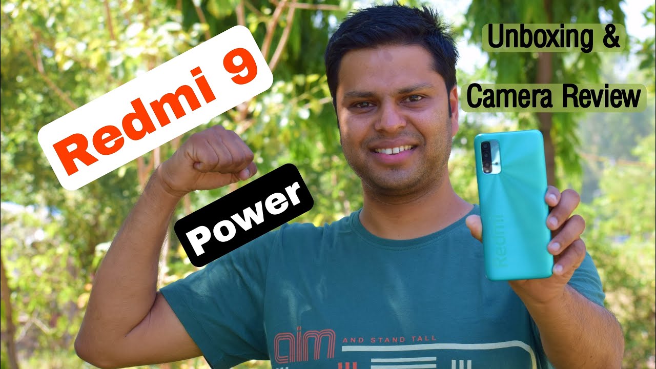 Redmi 9 Power Electric Green Unboxing & Camera Review | Best Smartphone Under 10000? Full Review