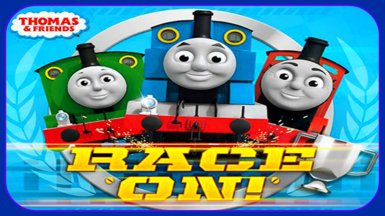 Thomas and Friends Race On Awesome Game App For Kids - YouTube