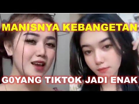 Cewek Cantik putih mulus goyang tiktok asli manis dan b0hai