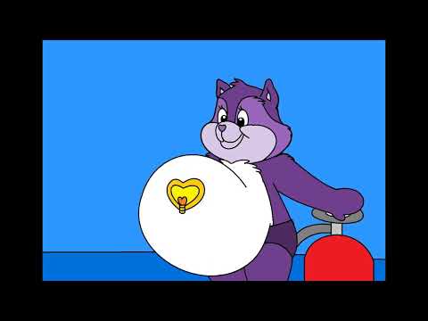 Bright Heart Raccoon Belly Inflation