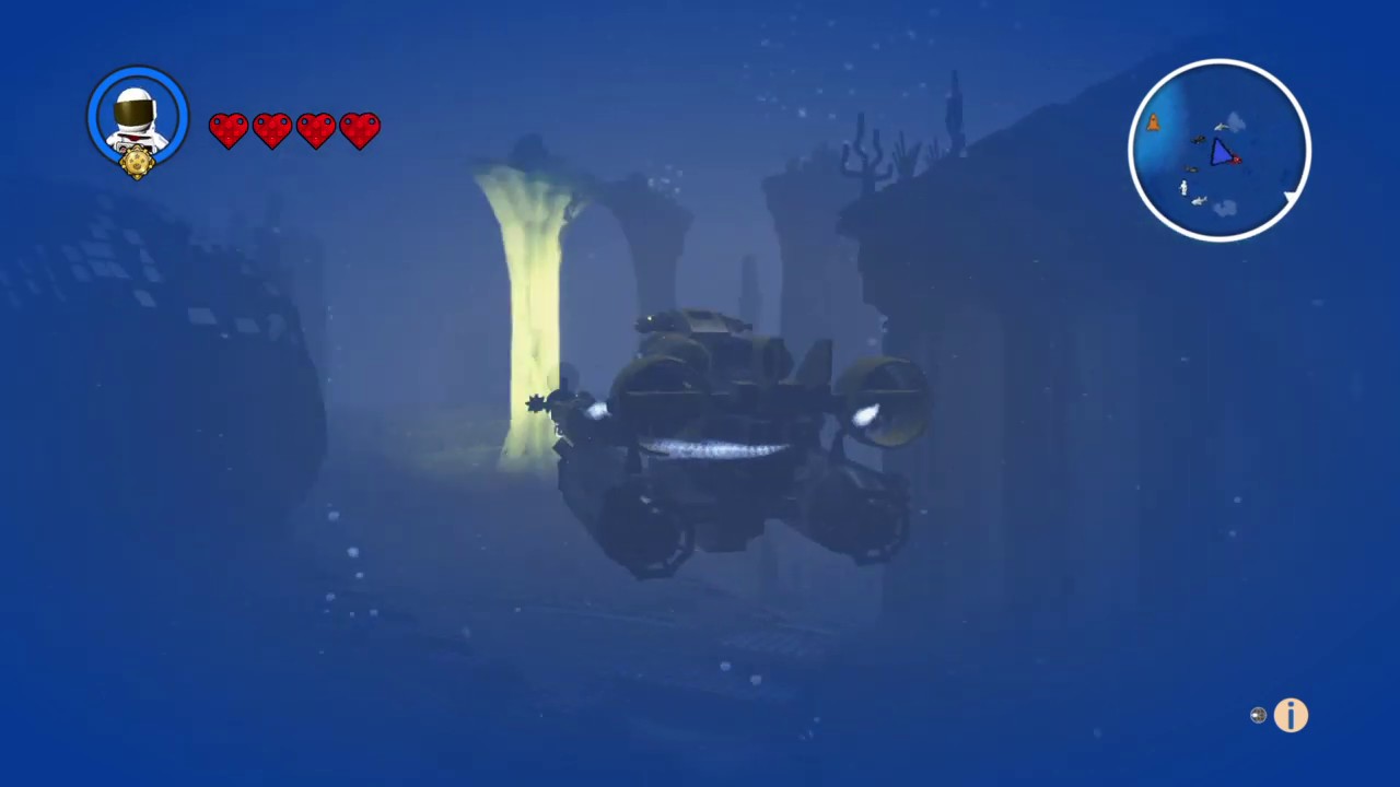Lego Worlds Deep Sea Submarine - YouTube