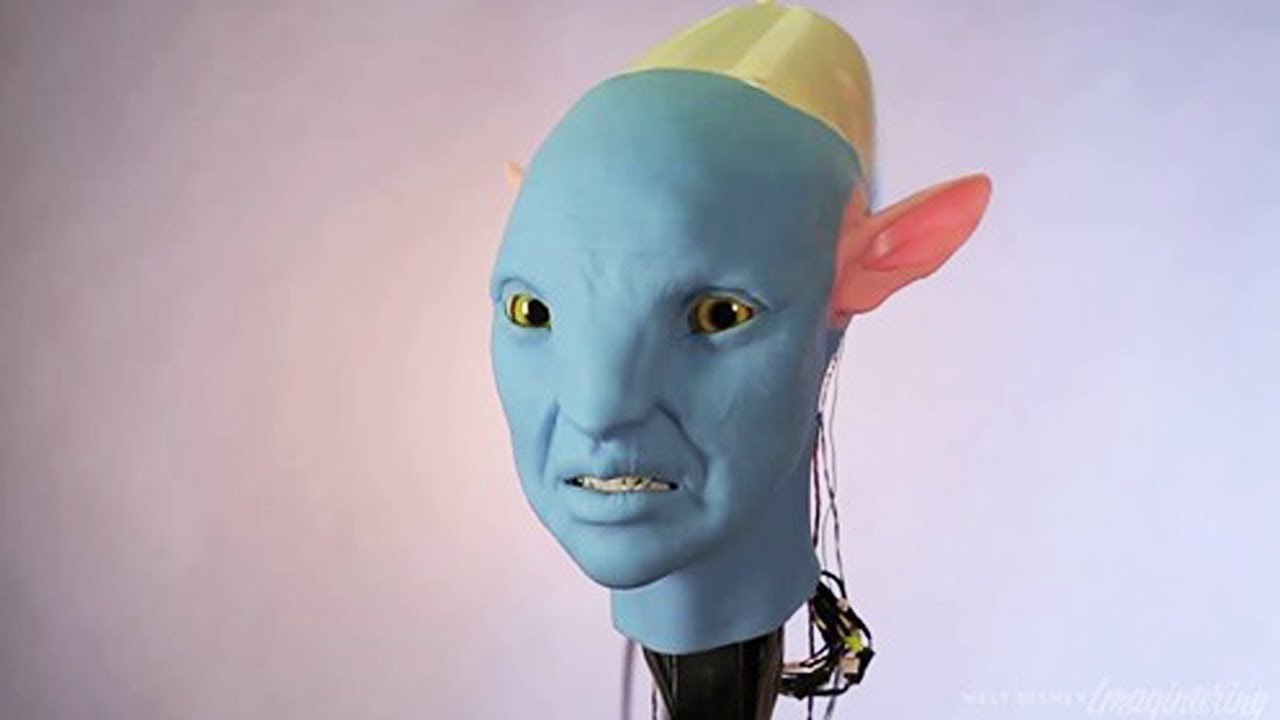 Na'vi Shaman, Disney's Highly Expressive Humanoid Alien Robot - YouTube
