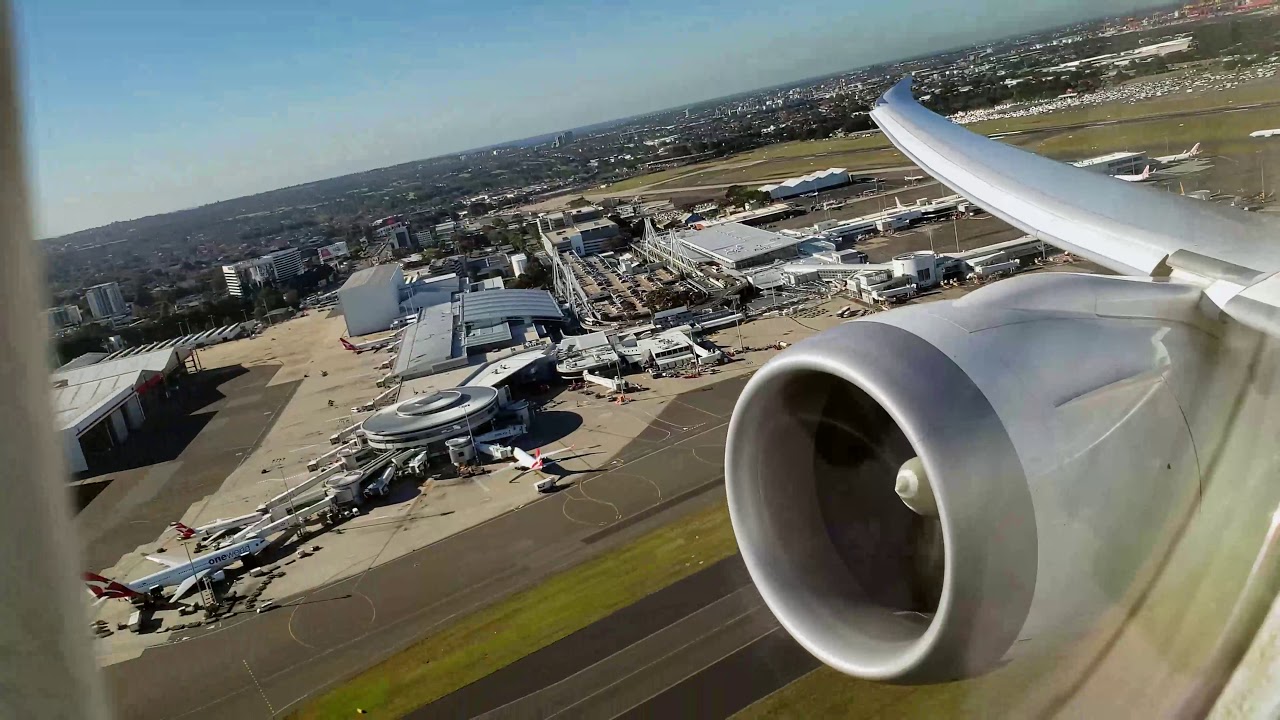 Takeoff | Boeing 787-9 | United Airlines Flight 842 | Sydney, NSW (SYD ...