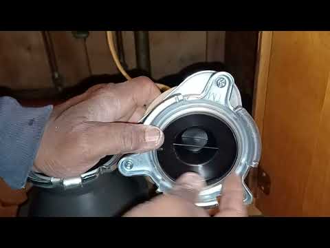 Replacing a hardwire garbage disposal. - YouTube