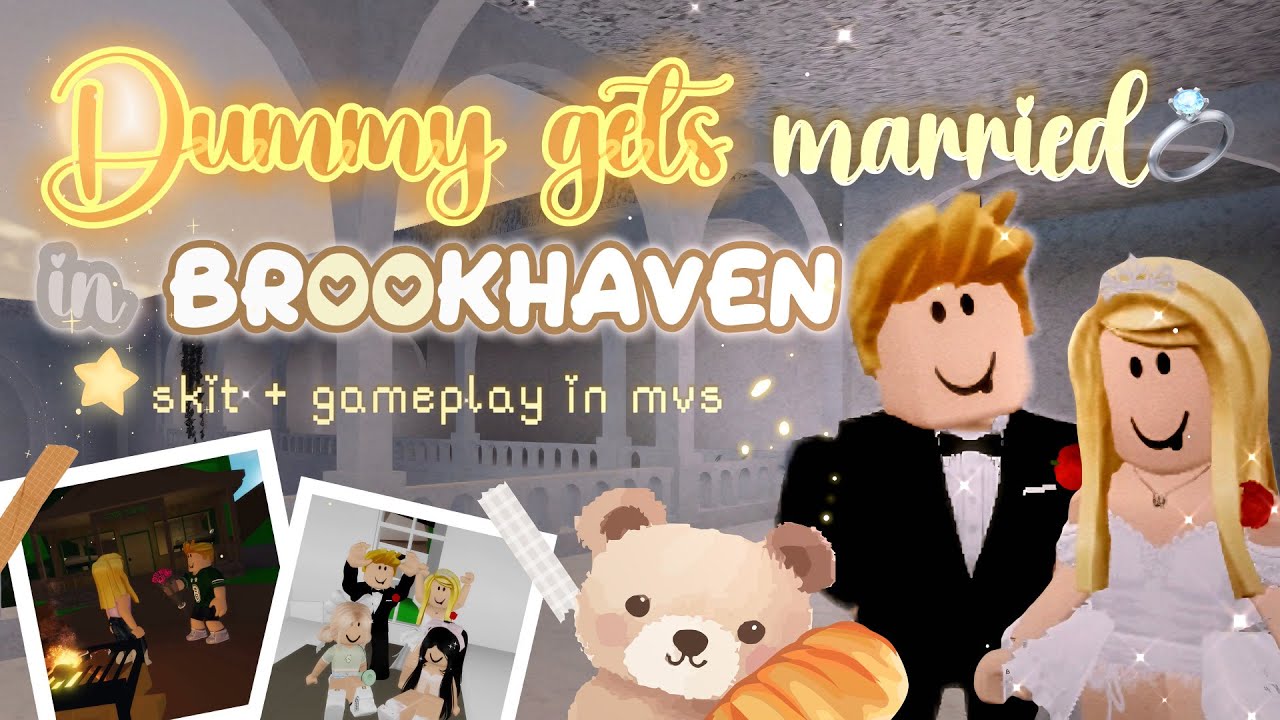 Dummy and her Boyfriend gets married in Brookhaven?!?! 💍 - YouTube