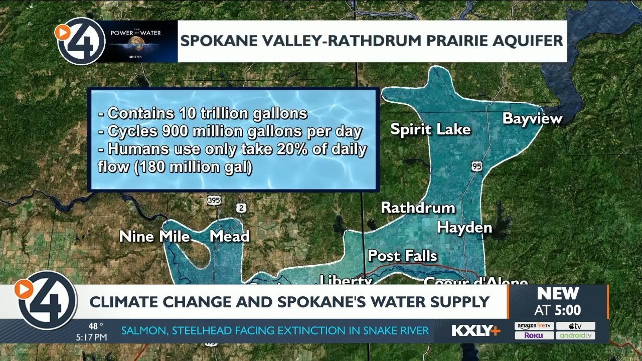 The Power of Water: Spokane's river and aquifer threatened by climate ...