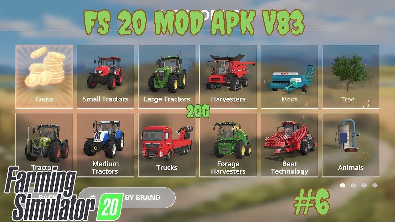FS 20 v83 all new vehicles size 4gb 400+vehicles - YouTube