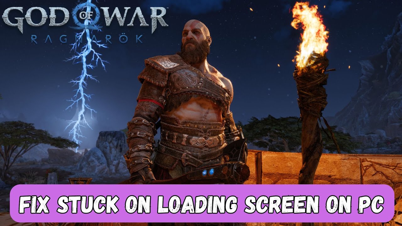 How To Fix God of War Ragnarok Stuck on Loading Screen Error On PC | # ...