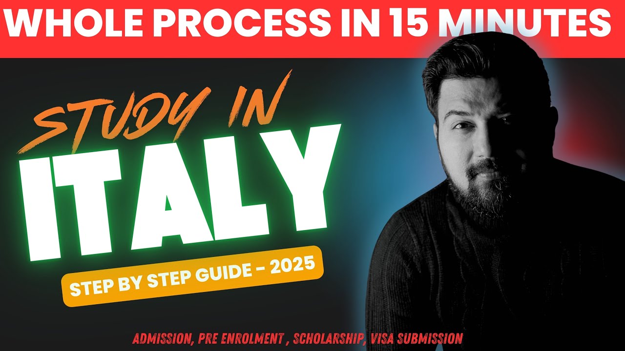 How to Study in Italy for Free in 2025 | Admission | Scholarships & BLS ...