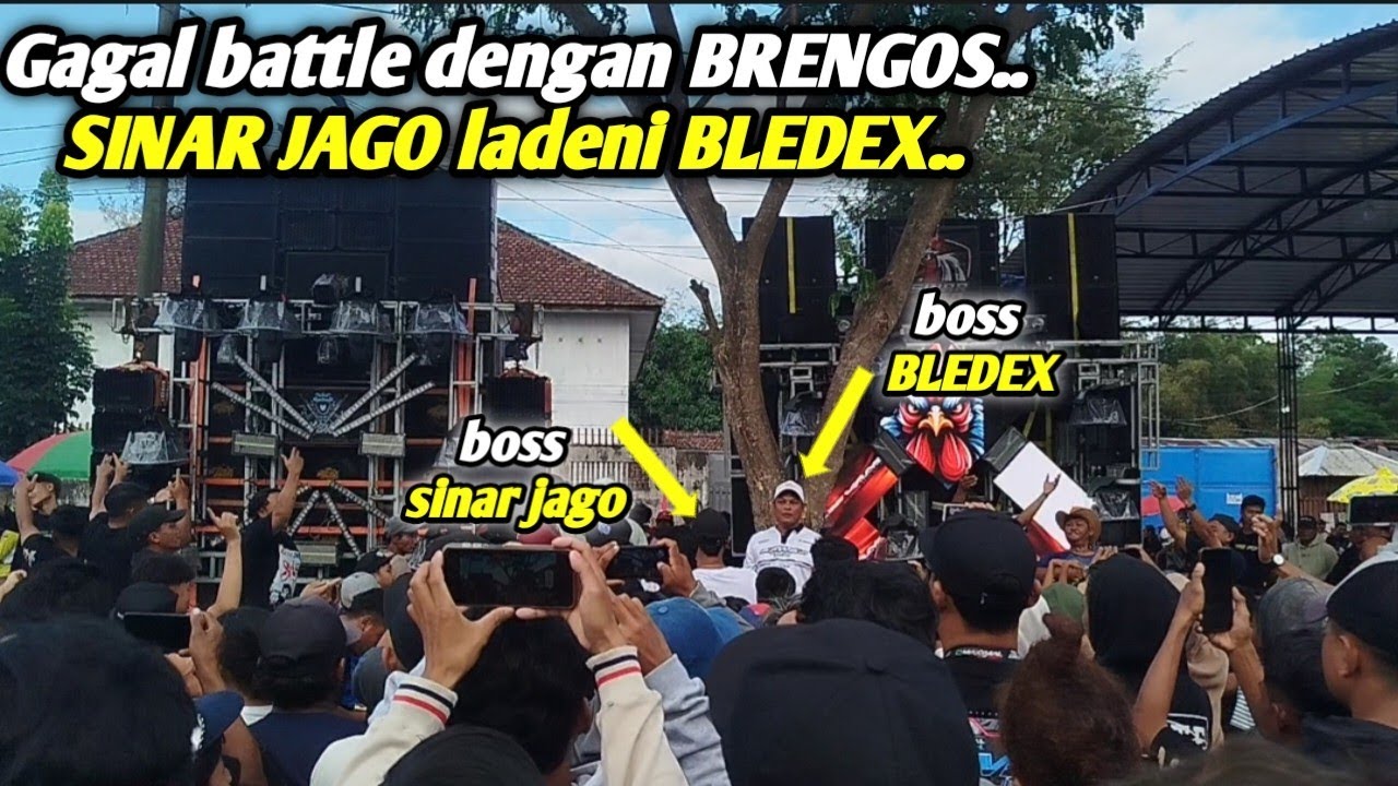 BLEDEX vs SINAR JAGO battle tapanrejo banyuwangi - YouTube