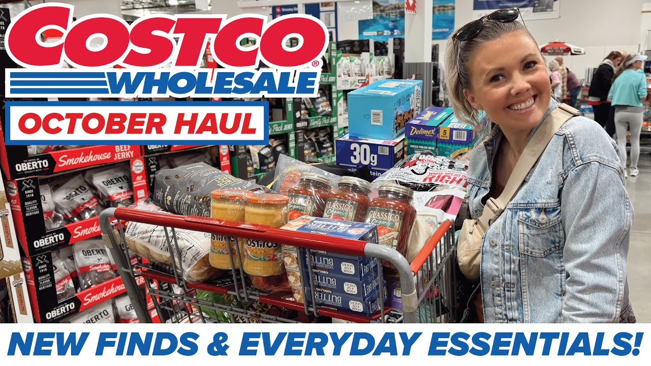 October Costco Haul! 🛒 New Finds & Everyday Essentials // Shop With Us ...