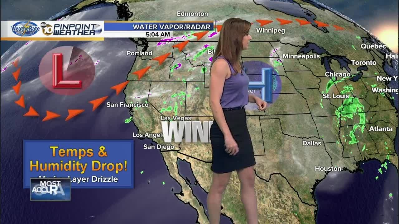 10News Pinpoint Weather with Meteorologist Megan Parry - YouTube