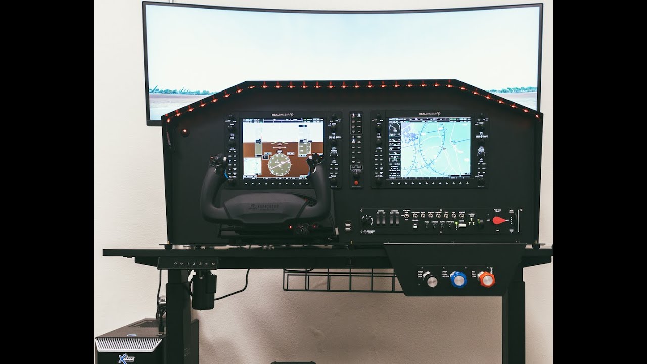 RealSimGear Modular Panel Assembly - YouTube
