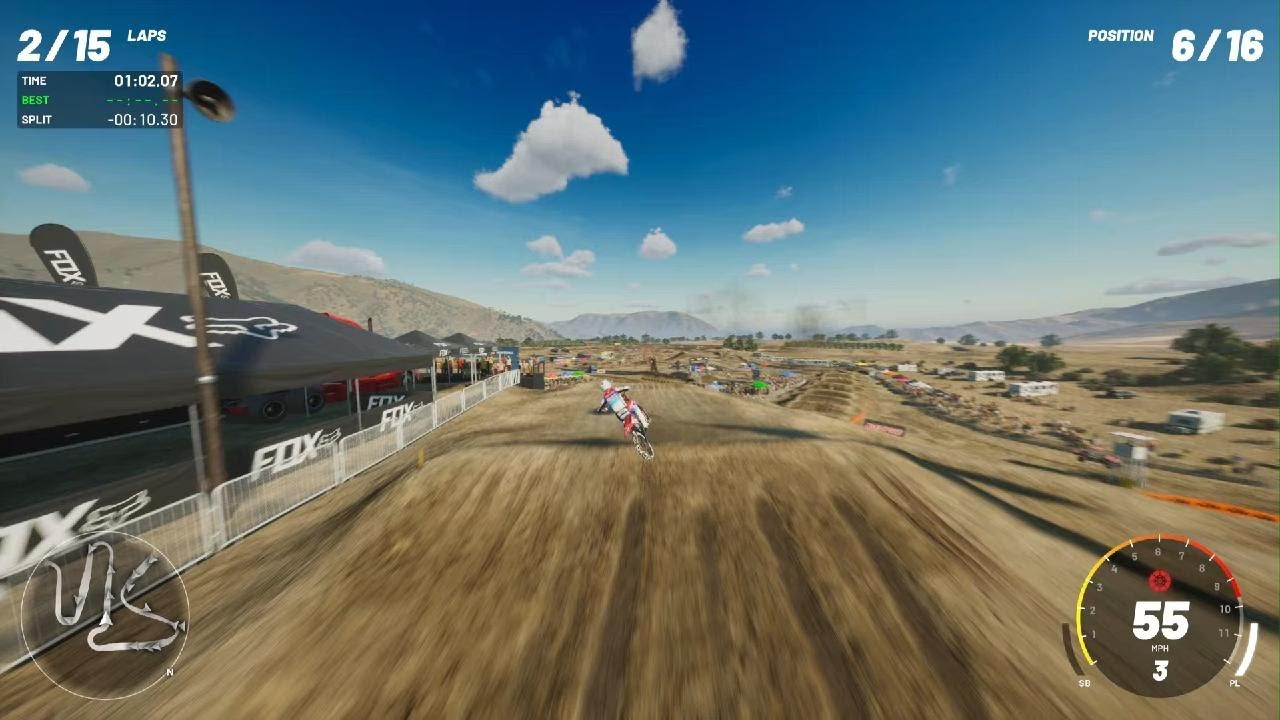 MX vs ATV Legends PRO MX CHAMPIONSHIP RD1 FOX RACEWAY 450A MOTO 1 - YouTube