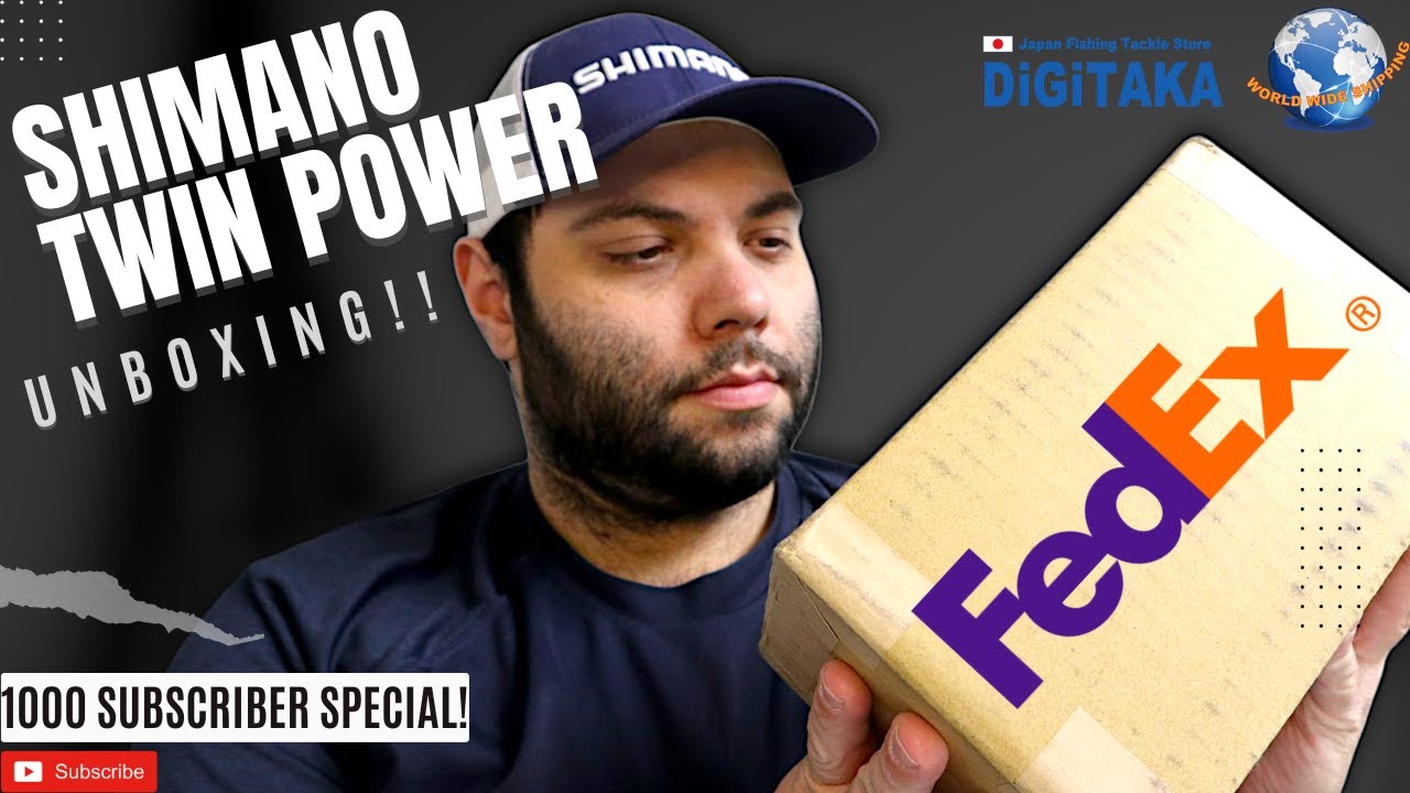 SHIMANO TWIN POWER FE UNBOXING!! (Almost a Shimano Stella!) - YouTube