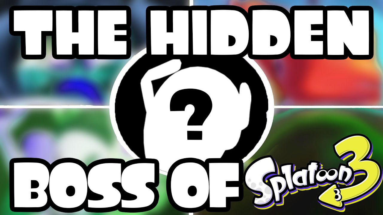 THE HIDDEN BOSS OF SPLATOON 3 - YouTube