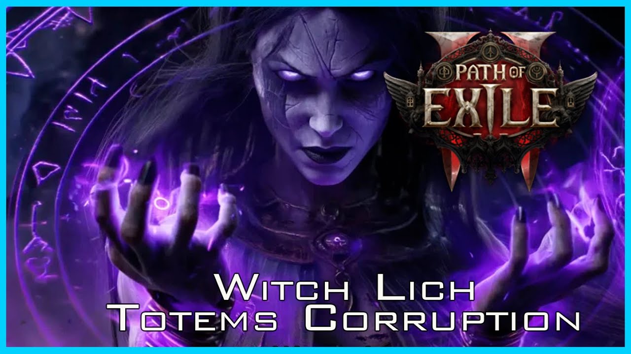 Path of Exile 2 - Guía - Witch Lich Totems Corruption [Hunt-0.2] - YouTube