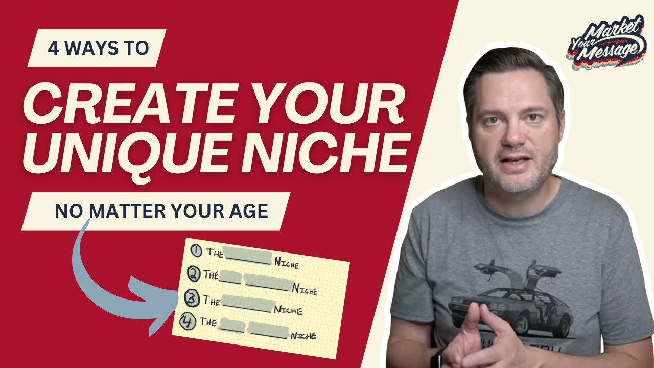 4 Ways to Create Your Unique Niche No Matter Your Age - YouTube