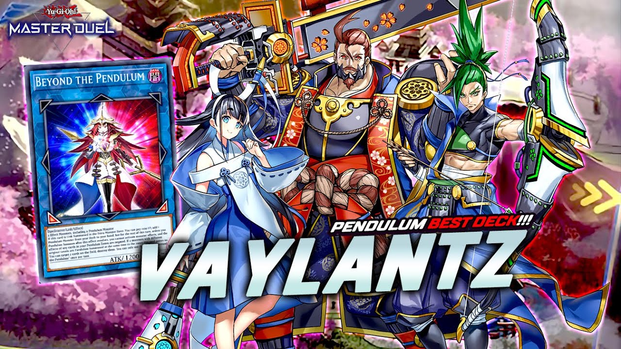 NEW PENDULUM BEST DECK VAYLANTZ - HIGH IQ ALERT 🧠🧠!!! [Master Duel] - YouTube