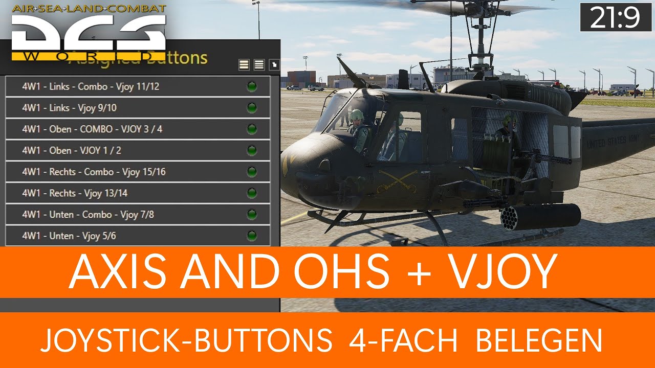 Joystick-Buttons 4-fach belegen mit AAO & VJOY ★ DCS World Deutsch ...