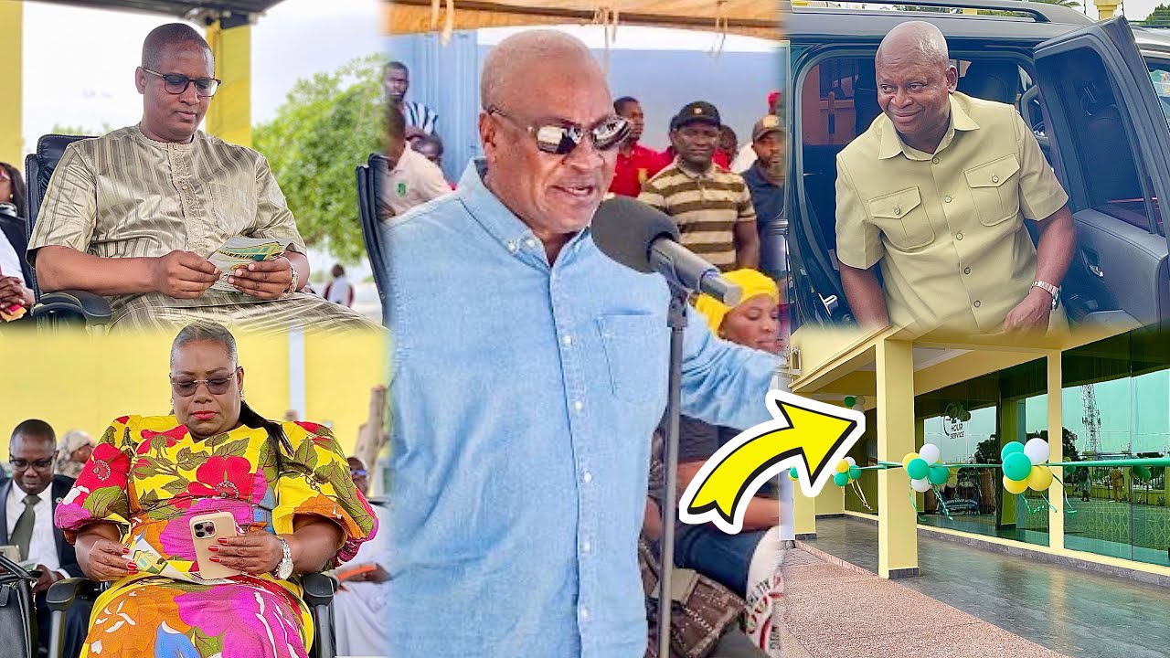 Prez Mahama Commissioned Adenta DVLA Office For 24 hour Economy,MP Of ...