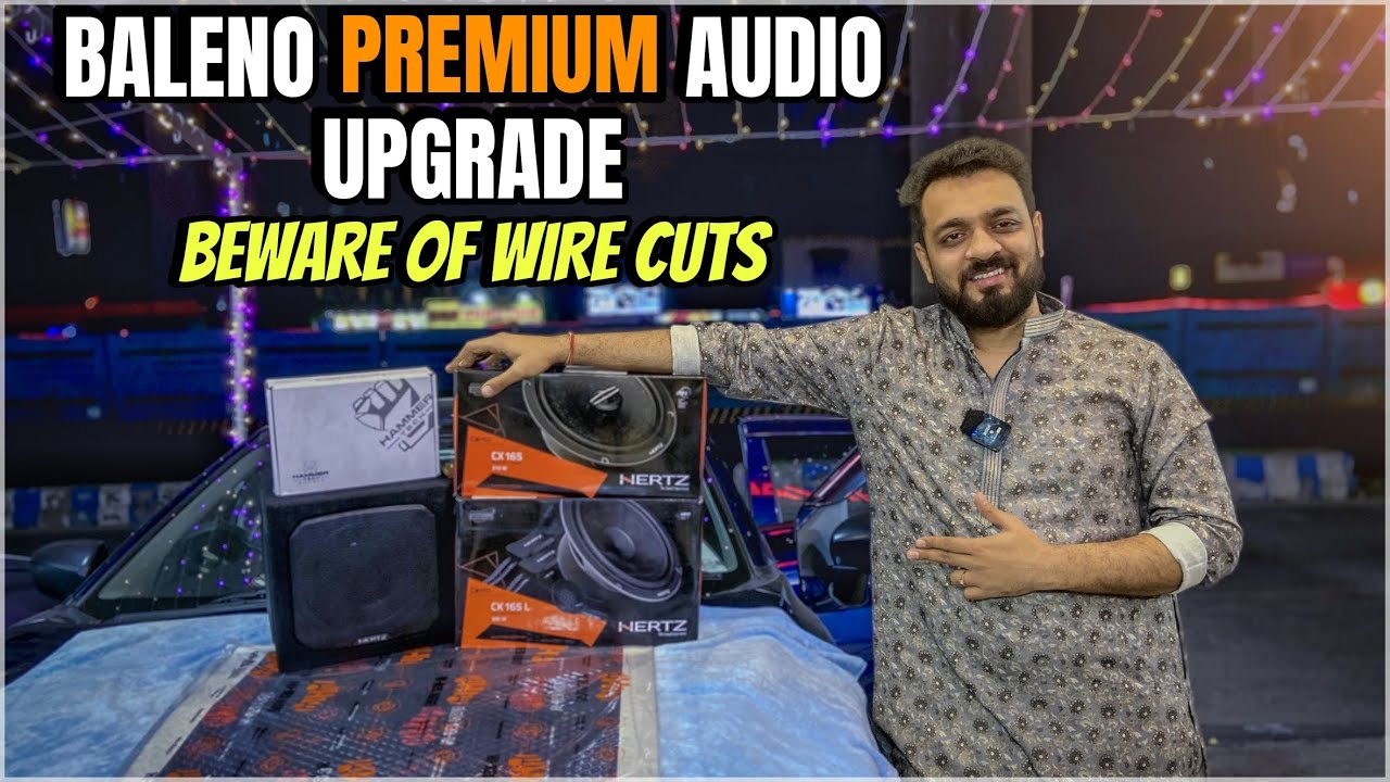 Get READY for the BEST Baleno Premium Audio Upgrade with Hertz - YouTube