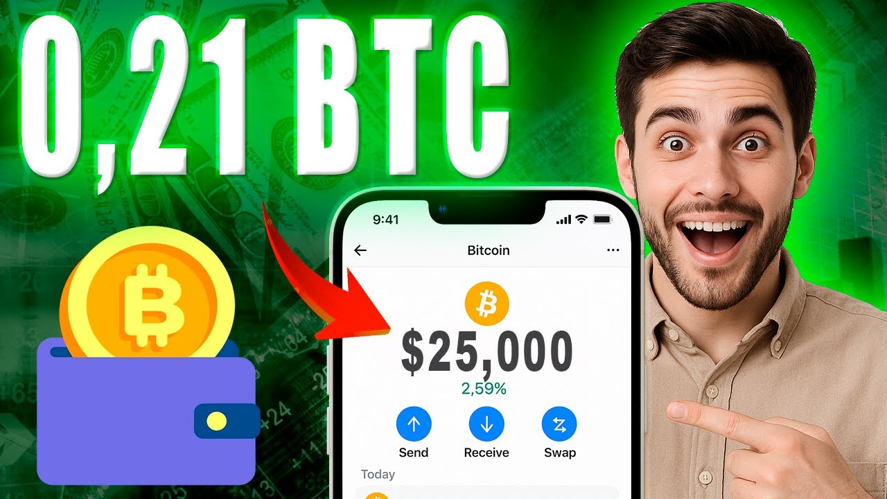 Grab up to 0.21 BTC BITCOIN (≈ $25,000) completely FREE — and yes, it’s ...
