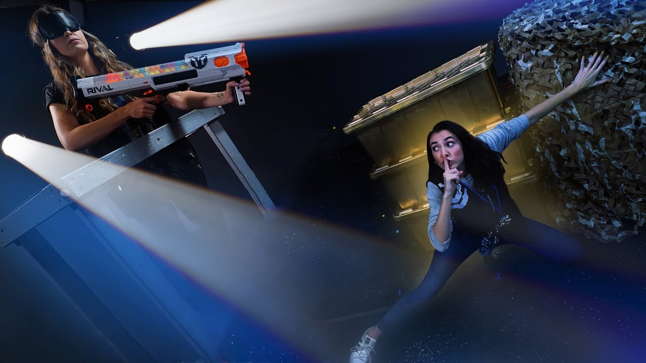 NERF Mission: Stealth Tower Defense Challenge - YouTube