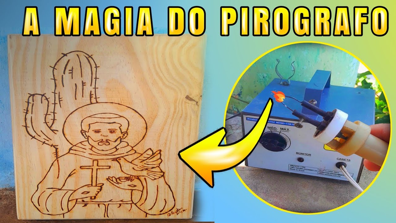 PIROGRAFIA para INICIANTES - APRENDA os SEGREDOS para criar ARTE com ...