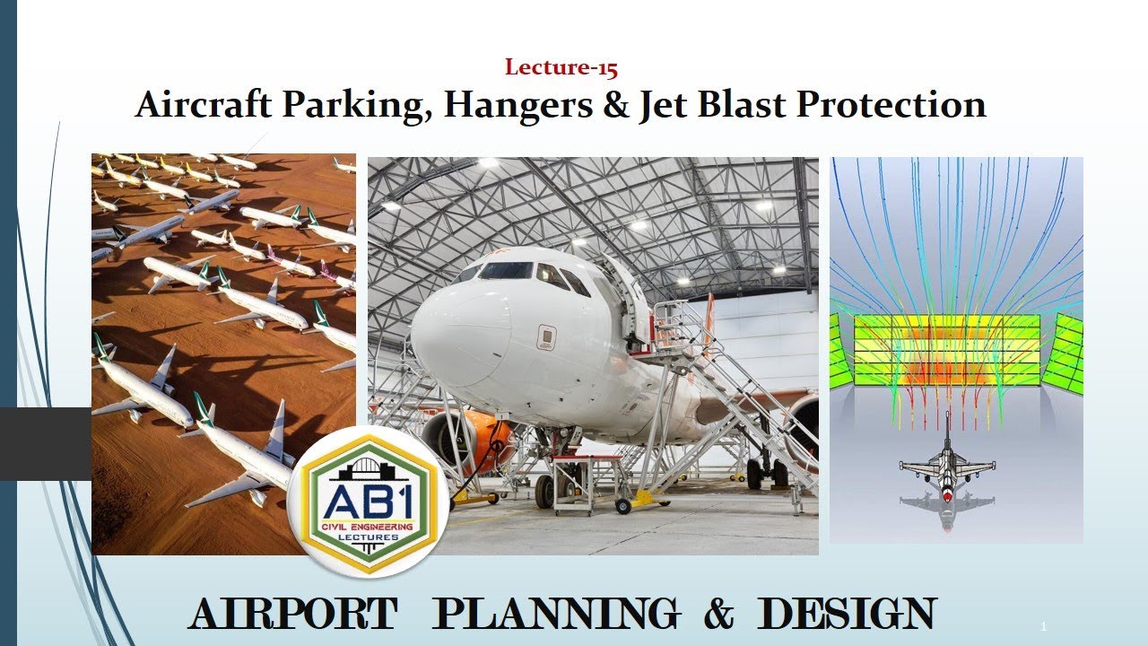 Aircraft Parking, Hangers & Jet Blast Protection I Airport Planning ...