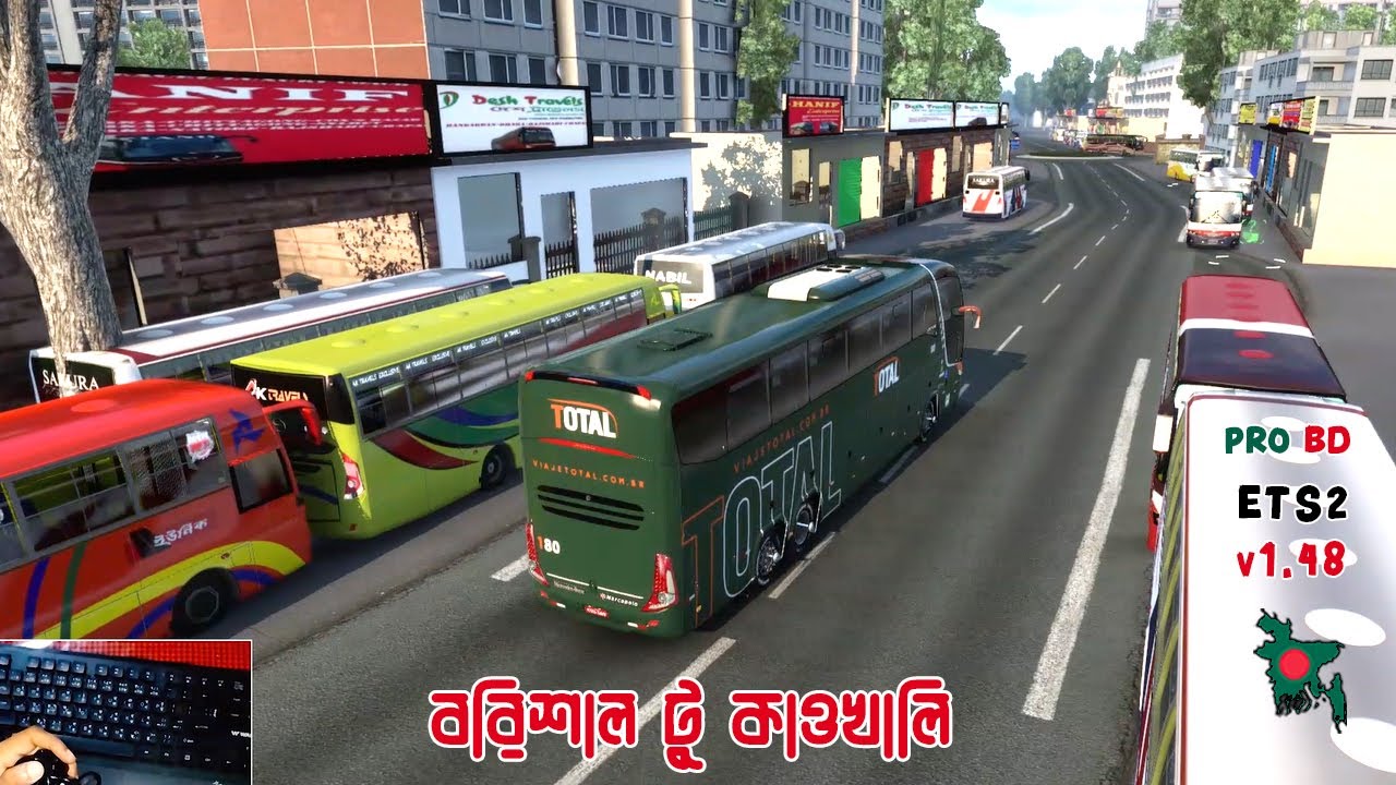 Euro Truck Simulator 2 Gameplay is EASY with Pro BD Map - YouTube