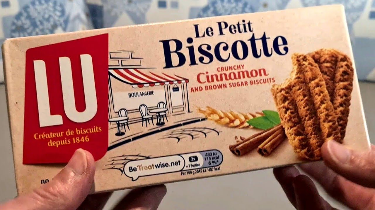 LU Le Petit Biscotte Crunchy Cinnamon and Brown Sugar Biscuits - Random ...