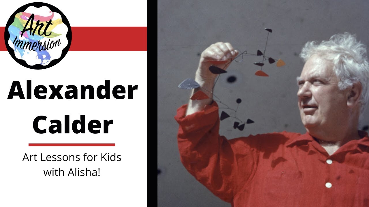 Art Lesson for Kids - Inspired by Alexander Calder! - YouTube
