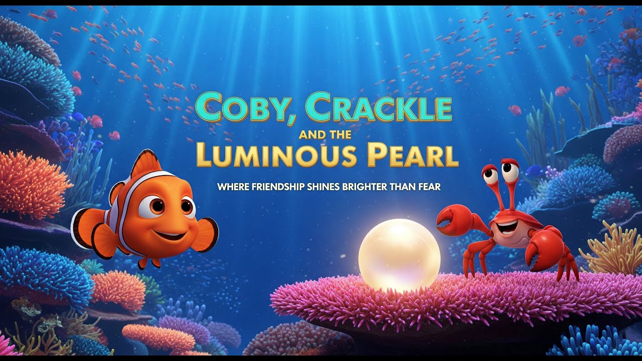 Coby, Crackle and the Luminous Pearl - Kids Bed Time Stories!... - YouTube
