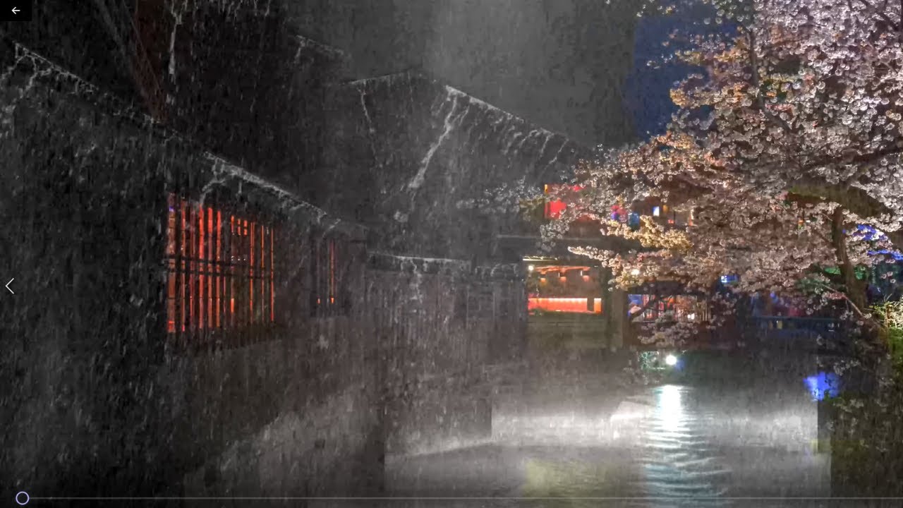 Extreme Rain In Small Town- Rain Ambience- Guaranteed To Help You Sleep ...