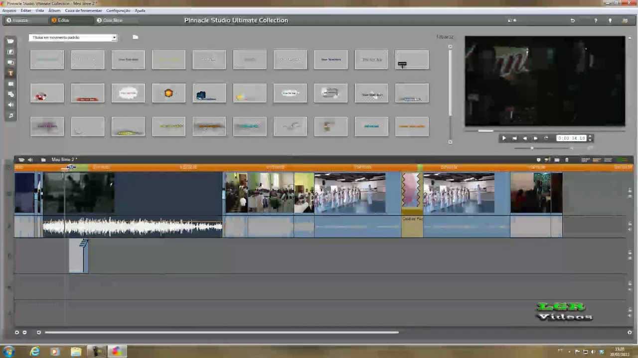 VÍDEO AULA PINNACLE STUDIO PLUS - CONHECENDO O PINNACLE PARTE 01 - YouTube