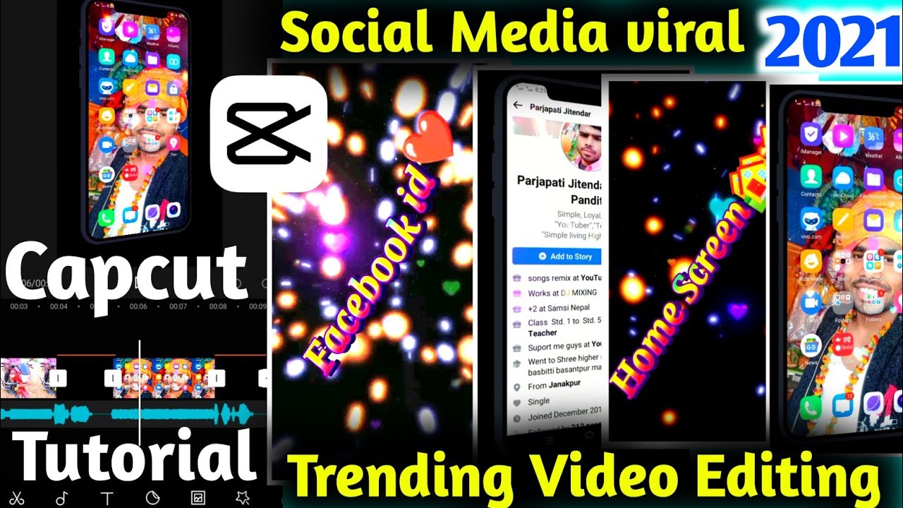 Capcut new trending video editing | Capcut Tutorial |Instagram reels ...